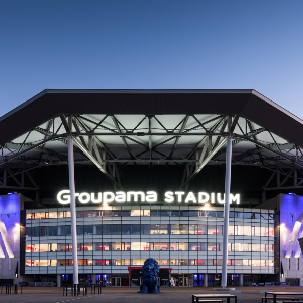 Visite du Groupama Stadium - Lyon France